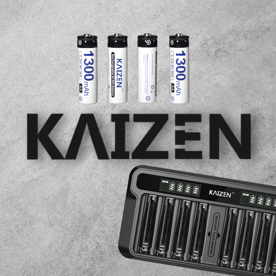 KAIZEN Rechargeable Batteries and Chargers – Kaizen Philippines