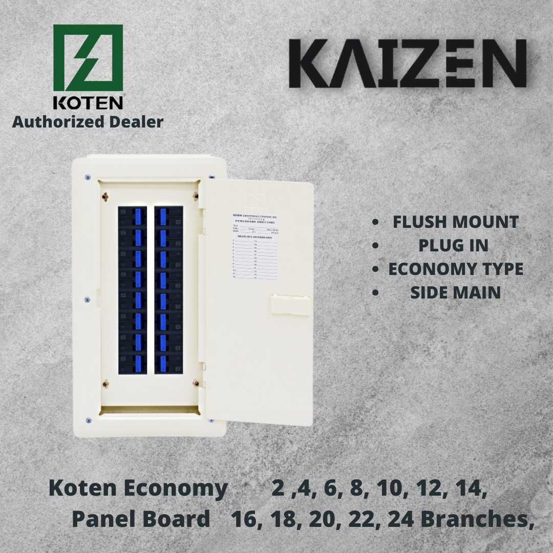 Koten Economy Panel Board Plug In Type – Kaizen Philippines