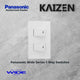 Panasonic Wide Series Switches (1way & 3way) – Kaizen Philippines