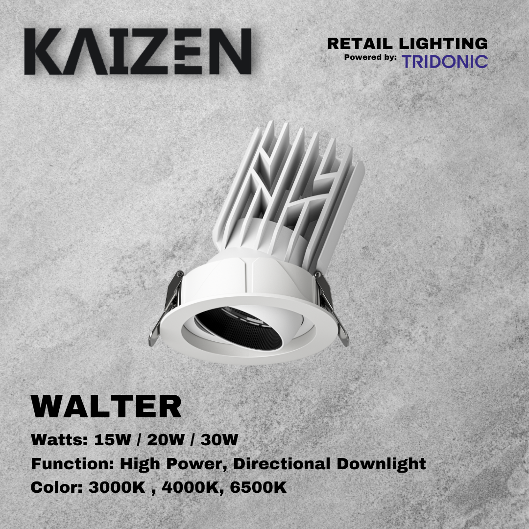 Kaizen WALTER LED Commercial Down Light – Kaizen Philippines