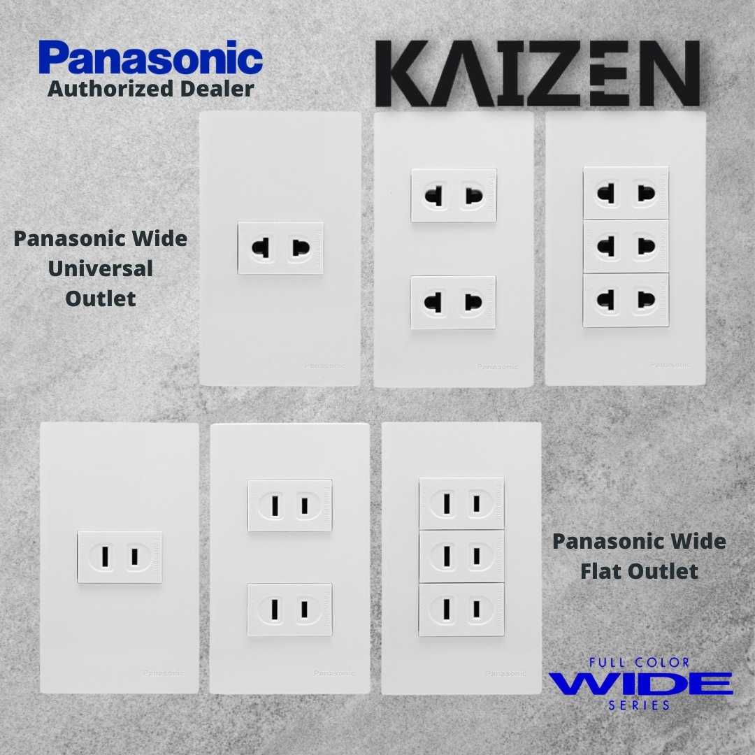 Panasonic Wide Series Outlets – Kaizen Philippines