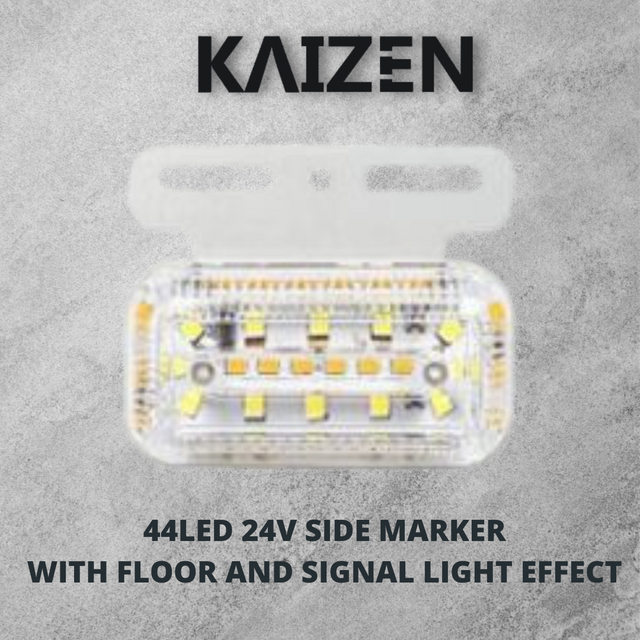 Kaizen 44LED 24V Side Marker with Signal Light and Floor Light Effect – Kaizen Philippines