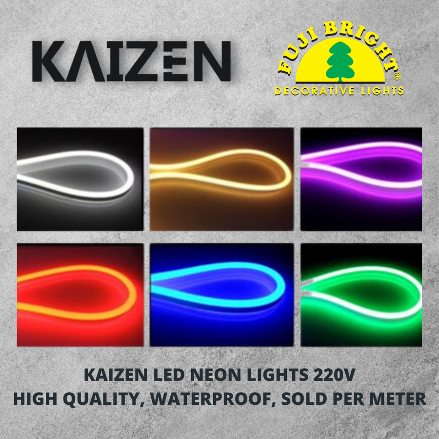220V KAIZEN 8mm LED Neon Lights – Kaizen Philippines