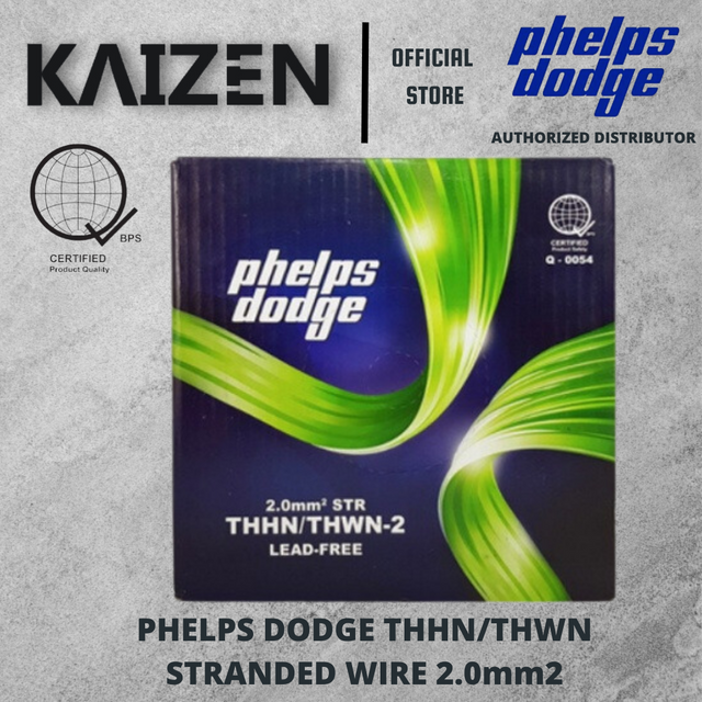 Phelps Dodge PD THHN/THWN 14/7, 12/7, 10/7, 8/7 ELECTRICAL STRANDED WI ...