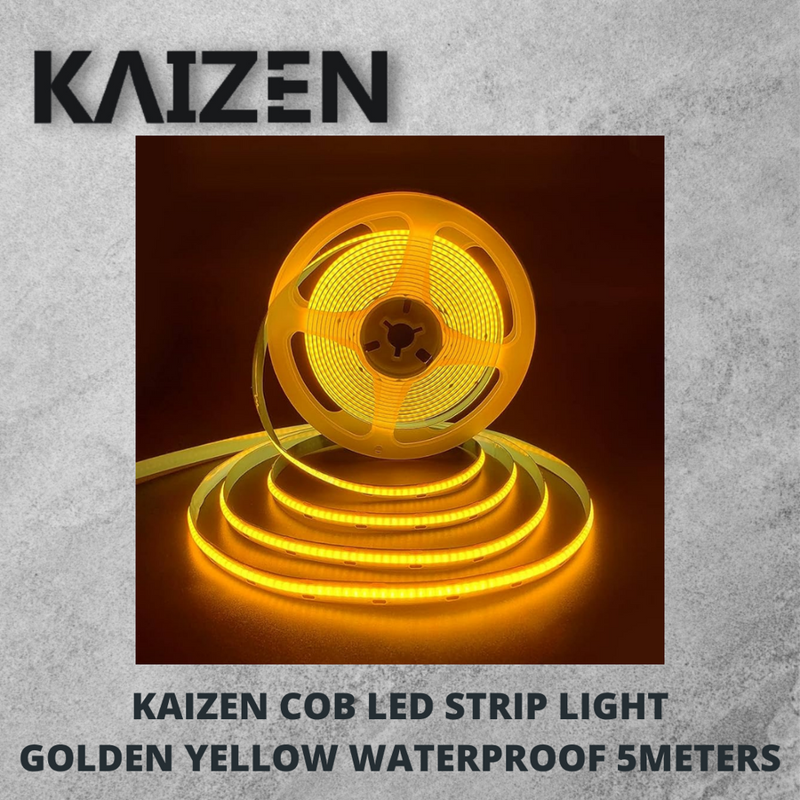 Kaizen 12V 24V LED COB Strip Light IP65 Waterproof – Kaizen Philippines