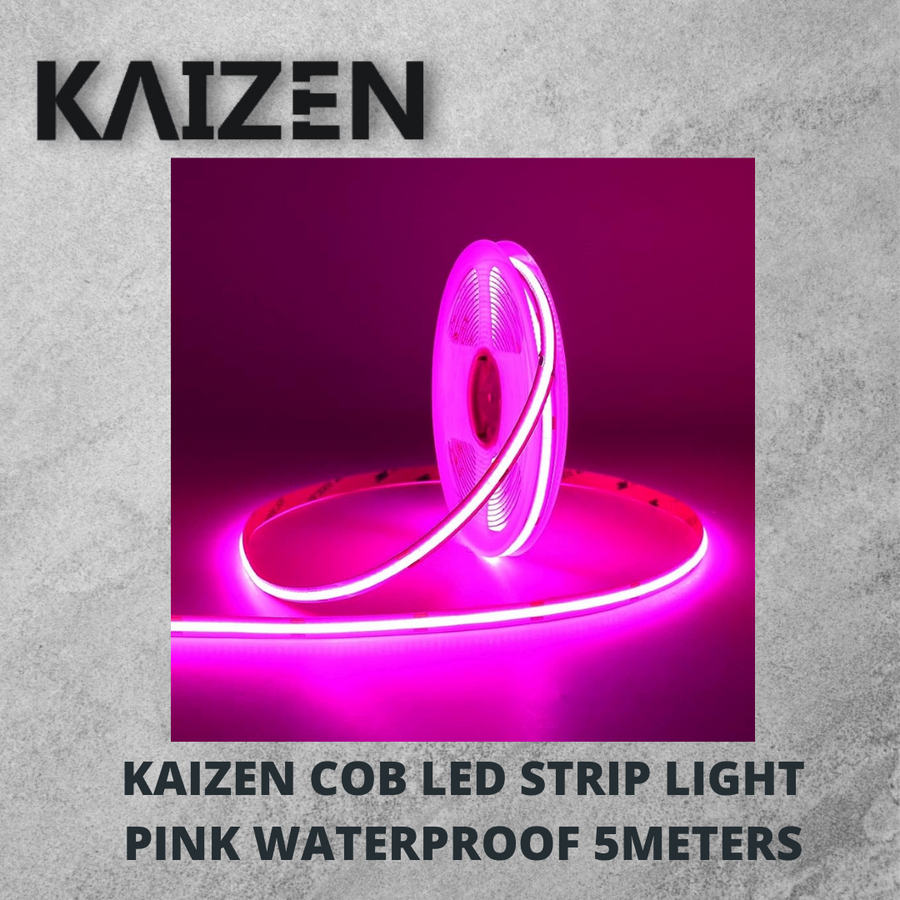 Kaizen 12V 24V LED COB Strip Light IP65 Waterproof – Kaizen Philippines