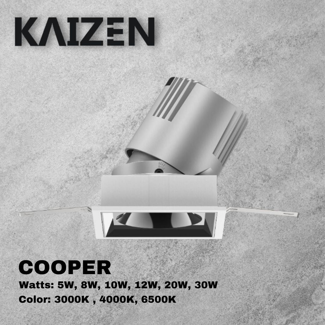 Kaizen COOPER LED Down Light Square – Kaizen Philippines