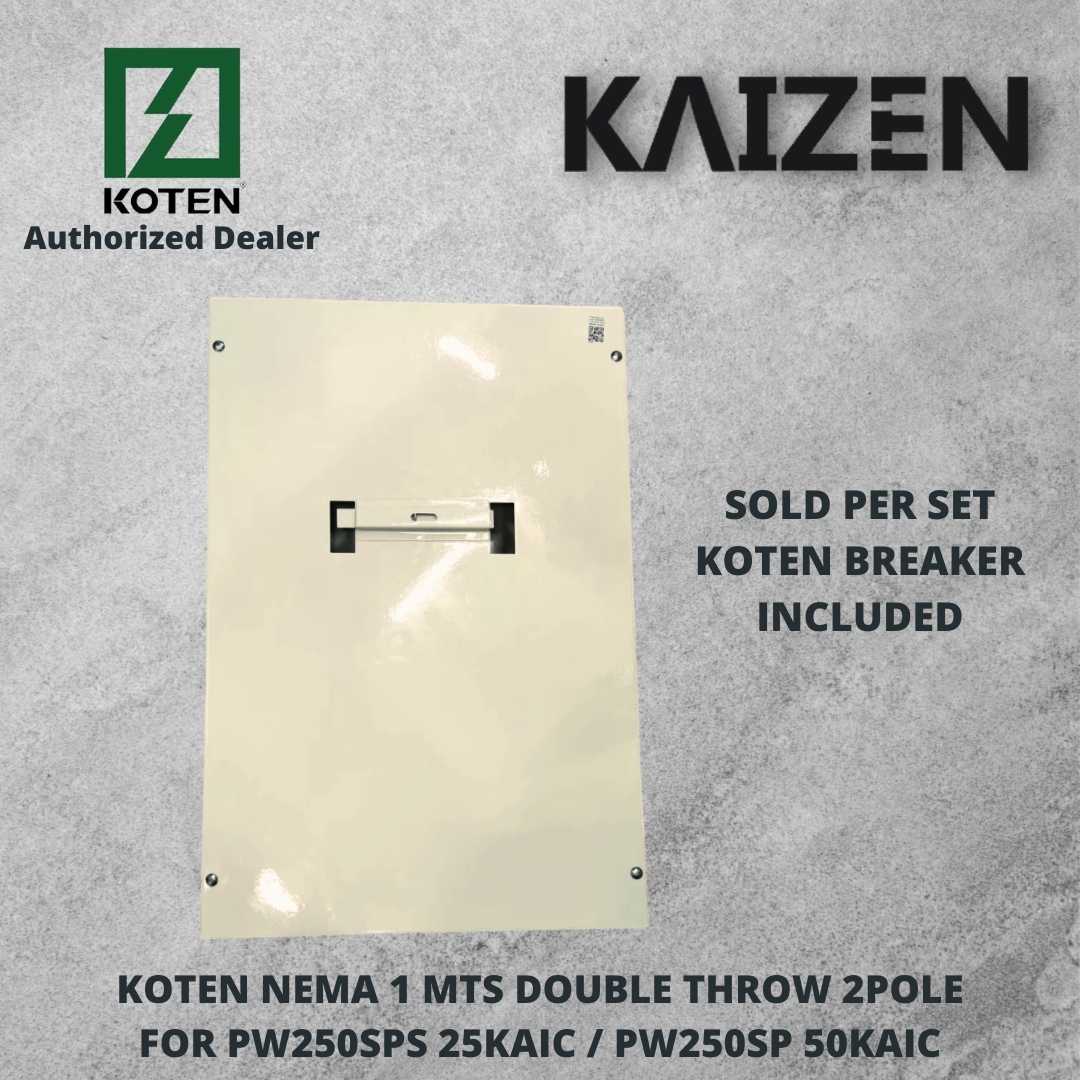 Koten Manual Transfer Switch for Industrial Type PW250SPS – Kaizen ...