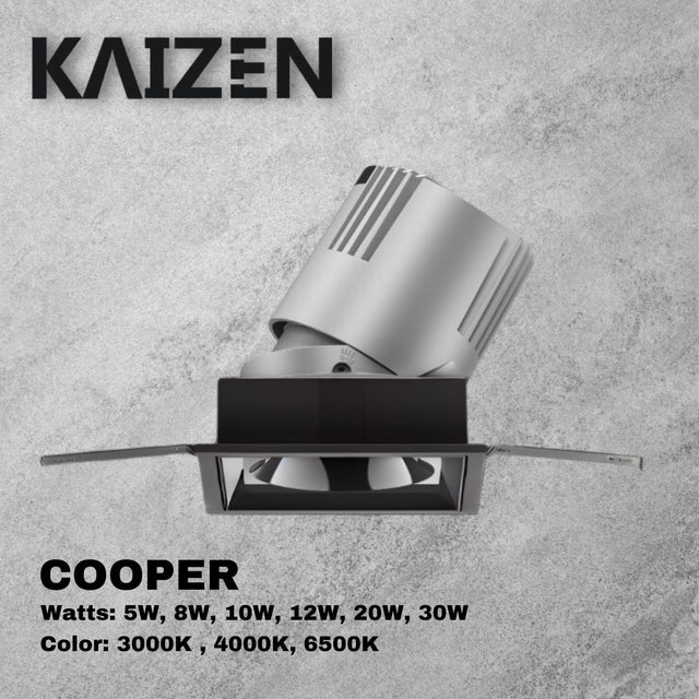 Kaizen COOPER LED Down Light Square – Kaizen Philippines