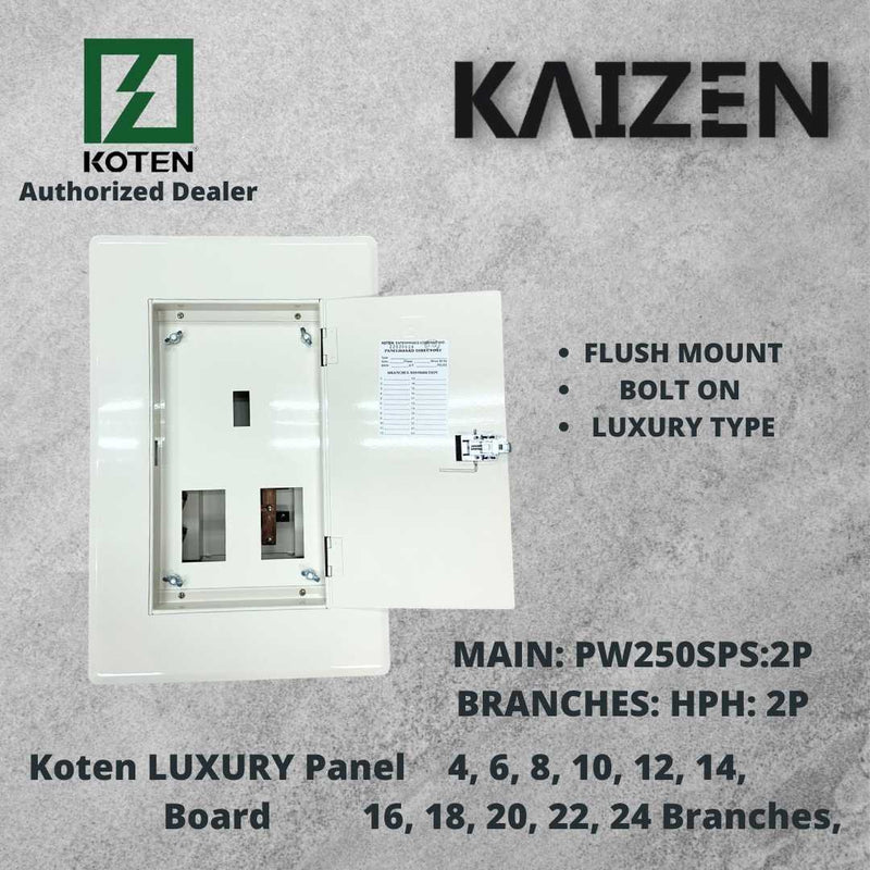 Koten Luxury Panel Board Industrial Type Main – Kaizen Philippines