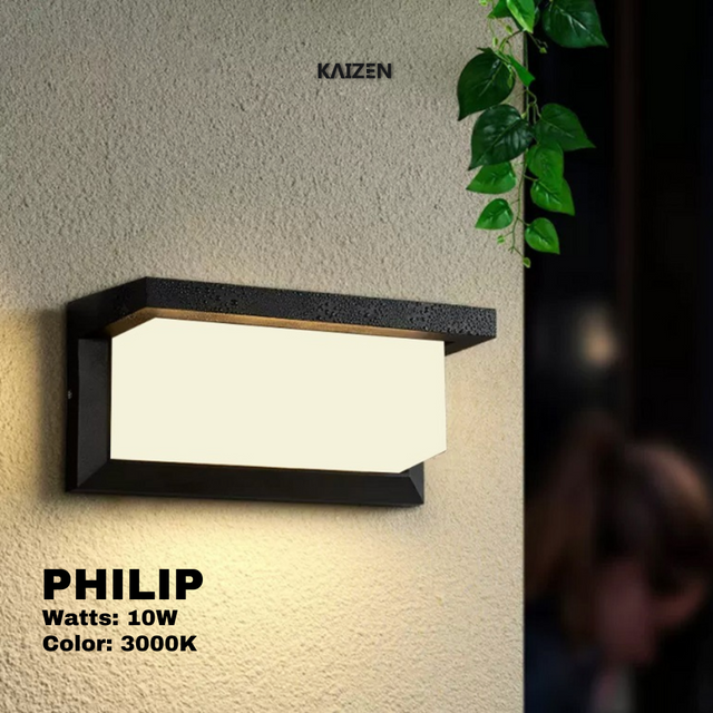 Kaizen PHILIP Wall Lamp Outdoor 10W – Kaizen Philippines