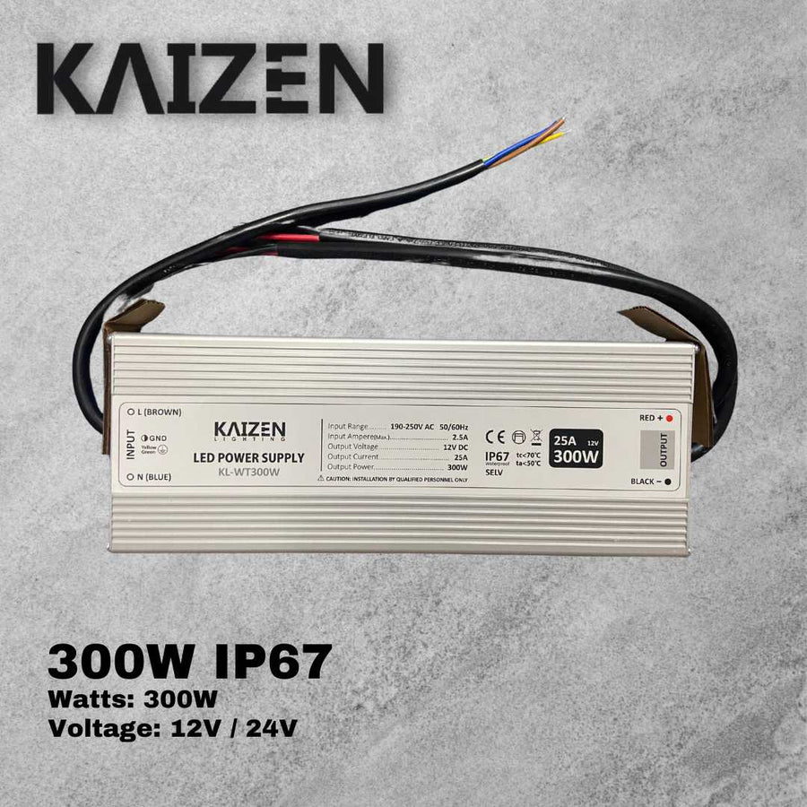 24V KAIZEN LED Power Supply Outdoor IP67 – Kaizen Philippines