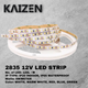 Kaizen 12V 120L 2835 LED Strip Light 12W/m IP20 IP65 – Kaizen Philippines